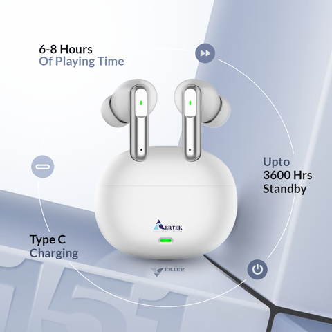 Aertek Airdopes 151 Wireless Earbuds-Black – AertekSmart